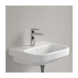 Villeroy & Boch Villeroy & Boch Architectura Handwaschbecken 43734601, wei&szlig;, mit Hahnloch, ohne &Uuml;berlauf