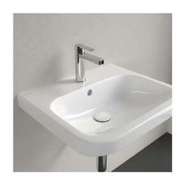 Villeroy & Boch Villeroy & Boch Architectura Waschtisch 418855R1 55x47cm, wei&szlig;, mittleres Hahnloch durchgestochen