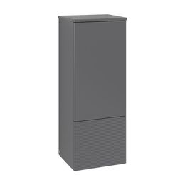 Villeroy & Boch Villeroy und Boch Antao Mittelschrank L44100GK 41,4x103,9x35,6cm, Waschbeckenplattenfarbe Lack, anthracite matt lacquer
