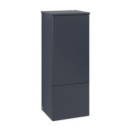 Villeroy & Boch Villeroy und Boch Antao Mittelschrank L44100HG 41,4x103,9x35,6cm, Waschbeckenplattenfarbe Lack, midnight blue matt lacquer