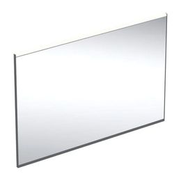 Geberit Option Plus Square Lichtspiegel 502784141 105 x 70 cm, schwarz matt/Aluminium eloxiert, direkte-/indirekte Beleuchtung