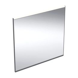 Geberit Option Plus Square Lichtspiegel 502782141 75 x 70 cm, schwarz matt/Aluminium eloxiert, direkte-/indirekte Beleuchtung