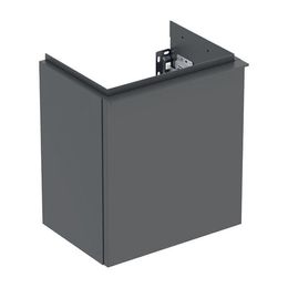 Geberit iCon Handwaschbecken-Unterschrank 502301JK1 37x41,5x27,9cm, 1 T&uuml;r, Anschlag links, Korpus/Front/Griff lava matt
