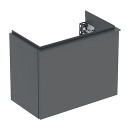 Geberit iCon Handwaschbecken-Unterschrank 502302JK1 52x41,5x30,7cm, 1 Schublade, Korpus/Front/Griff lava matt
