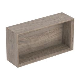 Geberit iCon Wandbox 502322JR1 45x23,3x13,2cm, rechteckig, nussbaum/Melamin Struktur