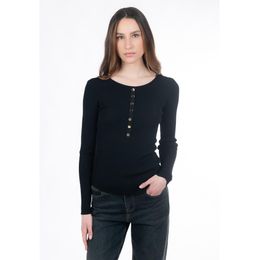 Influencer Pullover Damen Gr&ouml;&szlig;e L schwarz