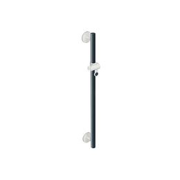 HEWI System 800 K Brausehalterstange 950.33.1209992 Au&szlig;enma&szlig; 1100 mm, anthrazitgrau, reinwei&szlig;