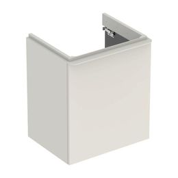 Geberit Smyle Square Waschtisch-Unterschrank 500366JL1 53,6x61,7x43,3cm, 1 T&uuml;r links, sandgrau hochglanz
