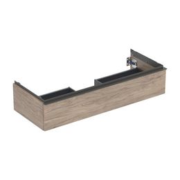 Geberit iCon Waschtisch-Unterschrank 502313JR1 118,4x24,7x47,6cm, nussbaum/Griff lava matt