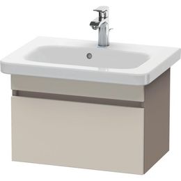 Duravit DuraStyle Waschtisch-Unterschrank DS637909143 58 x 36,8 cm, taupe/basalt matt, 1 Auszug