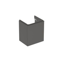 Geberit Smyle Square Waschtisch-Unterschrank 500366JK1 53,6x61,7x43,3cm, 1 T&uuml;r links, lava matt