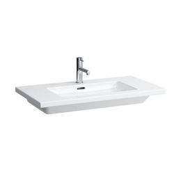 Laufen Living Square Waschtisch 8164340001091 90 x 48 cm, Einbau, mit &Uuml;berlauf, ohne Hahnloch