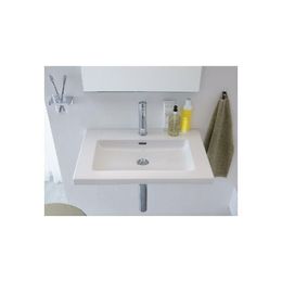 Laufen Living Square Waschtisch 8164320001091 65x48cm, Einbau von oben, ohne Hahnloch, &Uuml;berlauf