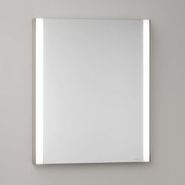KEUCO Somaris Spiegelschrank mit Beleuchtung 14511851200 60x71x11,5cm, Wandeinbau, 1 T&uuml;r, Anschlag links, Eiche hell Dekor