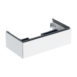 Geberit One Waschtisch-Unterschrank 505073001 88,8 x 50,4 x 47 cm, wei&szlig;/lackiert hochgl&auml;nzend, 1 Schubladen