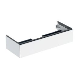 Geberit One Waschtisch-Unterschrank 505075001 118,4 x 50,4 x 47 cm, wei&szlig;/lackiert hochgl&auml;nzend, 1 Schubladen