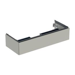 Geberit One Waschtisch-Unterschrank 505075007 118,4 x 50,4 x 47 cm, greige/lackiert matt, 1 Schubladen