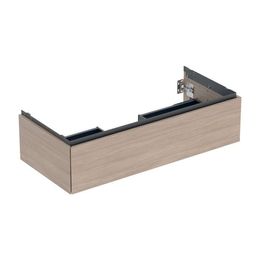 Geberit One Waschtisch-Unterschrank 505074005 103,6 x 50,4 x 47 cm, Eiche/Melamin Holzstruktur, 1 Schubladen