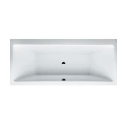 Laufen Pro Badewanne 2329500000001 180 x 80 cm, ohne Fu&szlig;gestell, wei&szlig;, Einbau