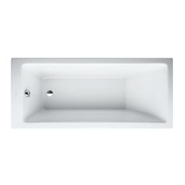 Laufen Pro Badewanne 2339500000001 160 x 70 cm, ohne Fu&szlig;gestell, wei&szlig;, Einbau