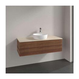 Villeroy & Boch Villeroy und Boch Antao Waschtisch-Unterschrank K21013HM 120x36x50cm, Waschbeckenplattenfarbe botticino, warm walnut