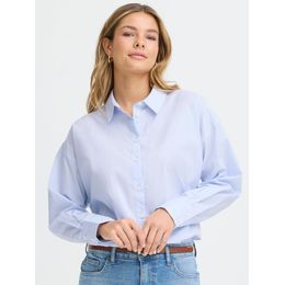 Fransa Bluse 'FRZANE' Damen Gr&ouml;&szlig;e M hellblau / wei&szlig;