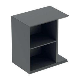 Geberit iCon Seitenelemet 502324JK1 37x40x24,5cm, f&uuml;r Handwaschbecken, lava/lackiert matt