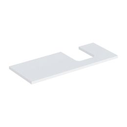 Geberit One Waschtisch-Platte 505315002 120 x 3 x 47 cm, wei&szlig;/lackiert matt, Ausschnitt rechts