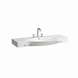 Laufen Palace Waschtisch 8127040001041 120 x 51 cm, wei&szlig;, ungeschnitten, 1 Hahnloch