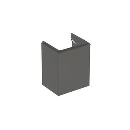 Geberit Smyle Square Handwaschbecken-Unterschrank 500363JK1 49,2x61,7x40,6cm, 1 T&uuml;r rechts, lava matt