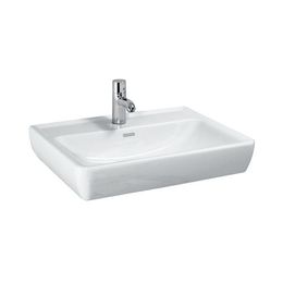 Laufen Pro A Waschtisch 8189510001041 55 x 48 cm, wei&szlig;, mit Hahnloch und &Uuml;berlauf