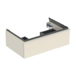 Geberit iCon Waschtisch-Unterschrank 502311JL1 74x24,7x47,6cm, sand hochgl&auml;nzend/Griff sand matt