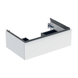 Geberit iCon Waschtisch-Unterschrank 502311013 74x24,7x47,6cm, wei&szlig; matt/Griff wei&szlig; matt