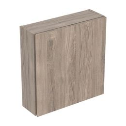 Geberit iCon H&auml;ngeschrank 502319JR1 45x46,7x15cm, quadratisch, 1 T&uuml;r, nussbaum/Melamin Struktur