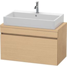 Duravit DuraStyle Waschtisch-Unterschrank DS530303030 90 x 47,8 cm, Eiche natur, f&uuml;r Konsole, 1 Auszug
