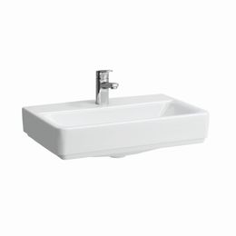 Laufen Pro S Compact Waschtisch 8179580001091 55 x 38 cm, wei&szlig;, ohne Hahnloch, mit &Uuml;berlauf