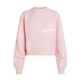 KARL LAGERFELD JEANS Sweatshirt female Pink size XS