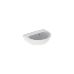 Geberit Handwaschbecken Renova 45x36cm, we., o. Hahnl., m &Uuml;L asym. (500495011)