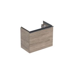 Geberit Handwaschbeckenunterschrank iCon 52x41,5x30,7cm, 1 La., nuss/Griff la. ma (502302JR1)