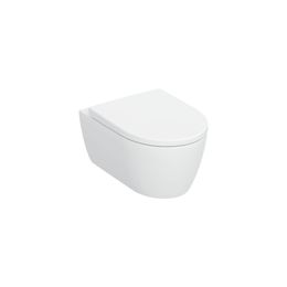 Geberit iCon Set Wand-WC, Tiefsp&uuml;ler 35,5x53cm, g. Ker.-de., m Sitz, we. ma (503046JT1)