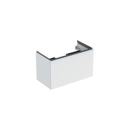 Geberit Waschtischunterschrank Acanto 1 La., 1 I-Lade, B 90cm, we. ma / we. ma (503005013)