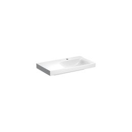 Geberit Waschtisch Xeno2 90x48cm, Ab L, HL mi, o. &Uuml;L, we. K-Tect (500535011)