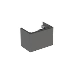 Geberit Waschtischunterschrank Acanto 1 La., 1 I-Lade, B 74cm, la. ma / la. ma (503004JK1)