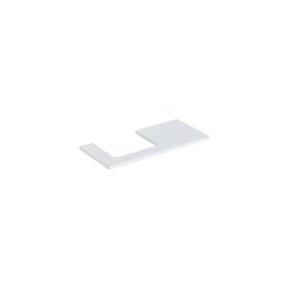 Geberit Waschtisch-Platte One 105x3x47cm, w/lack. ma, Ausschnitt links (505304002)