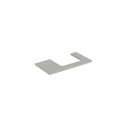 Geberit Waschtisch-Platte One 90x3x47cm, greige/lackiert m, Ausschn re (505323007)