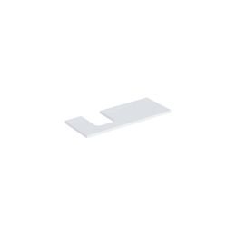 Geberit Waschtisch-Platte One 120x3x47cm, w/lack. ma, Ausschnitt links (505295002)