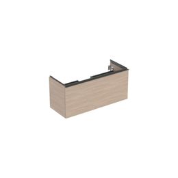 Geberit Waschtischunterschrank Acanto 1 La., 1 I-Lade, Br. 119cm, Ei / la. ma (503006JH1)