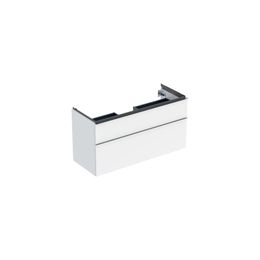 Geberit Waschtischunterschrank iCon 118,4x61,5x47,6cm, 2 L, w/l hgl/Gr. vc (502306012)