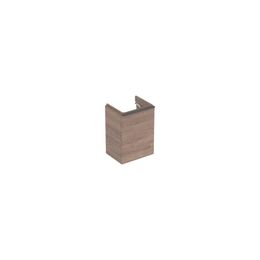 Geberit Handwaschbeckenunterschrank Smyle Square 44,2x61,7x35,6cm, 1 T R, Holz N hick. (500350JR1)