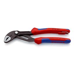 Knipex 87 02 180 T Cobra&reg; Hightech-Wasserpumpenzange mit Mehrkomponenten-H&uuml;llen, mit integrierter Befestigungs&ouml;se zum Anbringen einer Absturzsicherung)